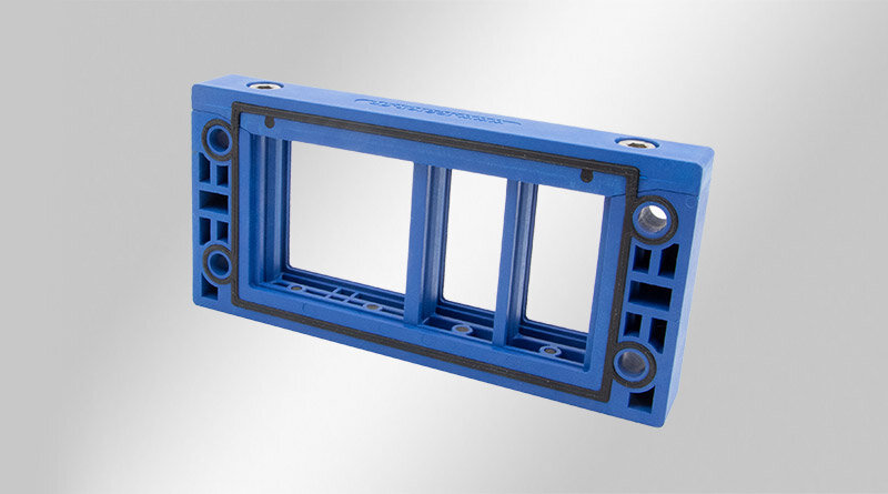 Split cable entry frame for the food industry, IP64/IP65